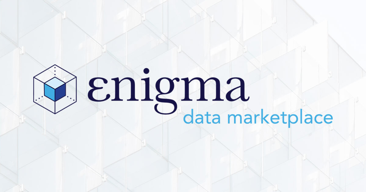 Enigma's Data Marketplace Goes Live Ahead of Schedule