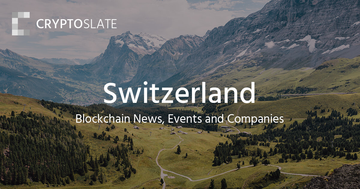 Switzerland Crypto News | Page 2 of 8 | CryptoSlate