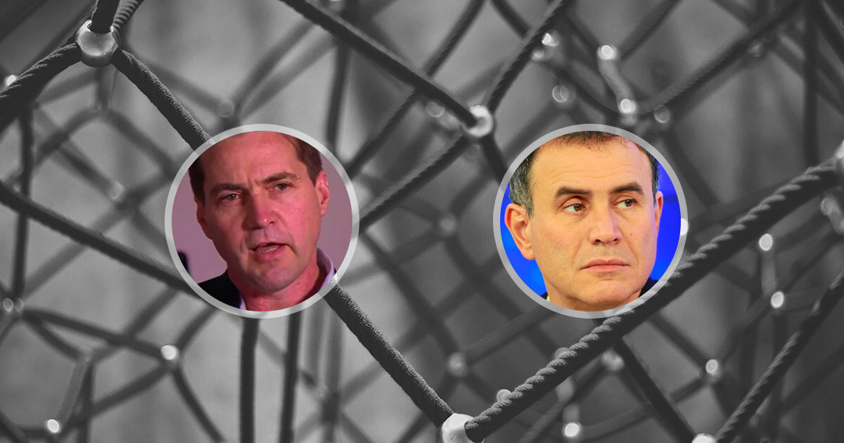 Craig Wright and Nouriel Roubini agree that centralization isn't a ...