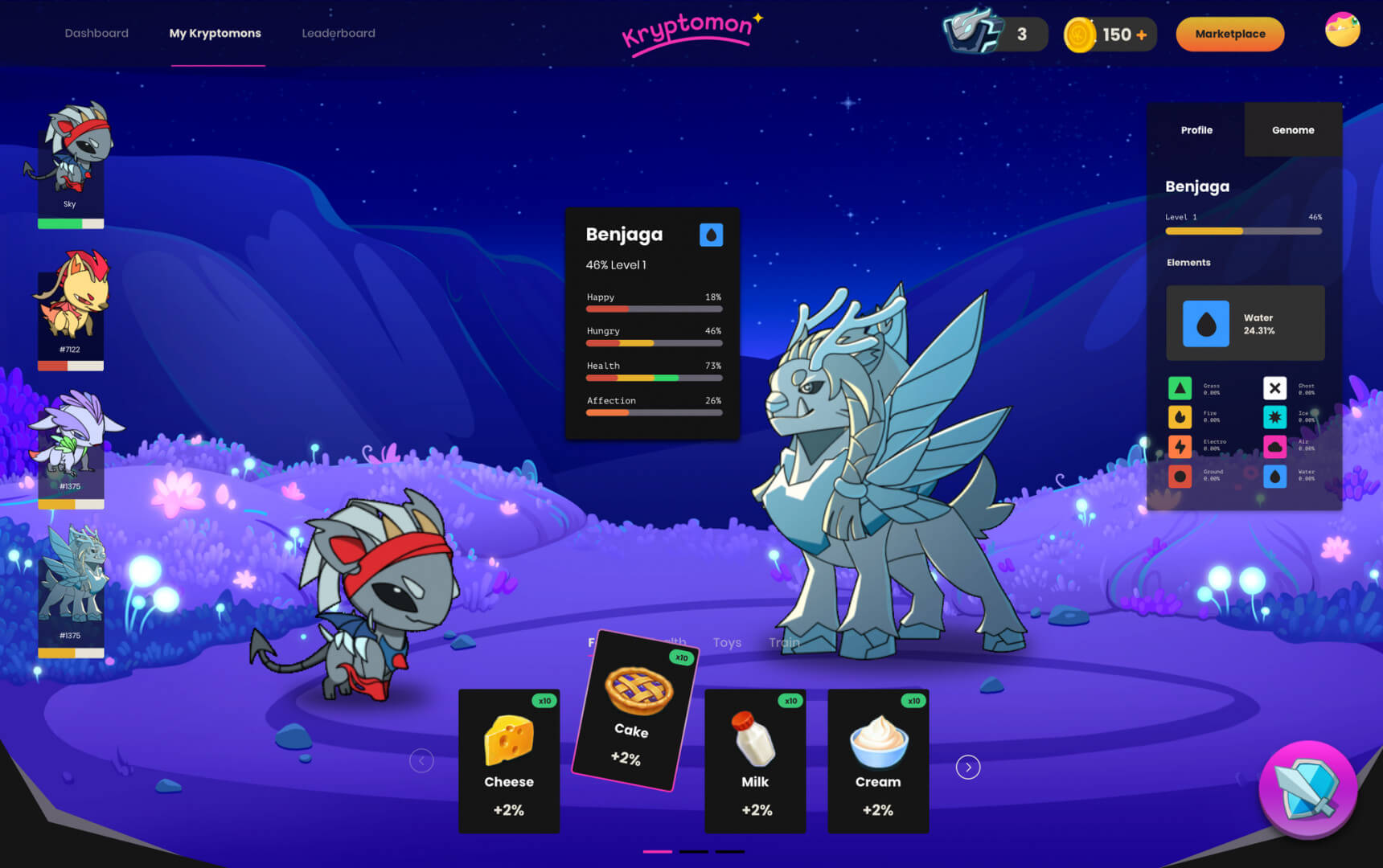 Kryptomon Launches Stage 1 of Its Play & Earn Living NFT Game