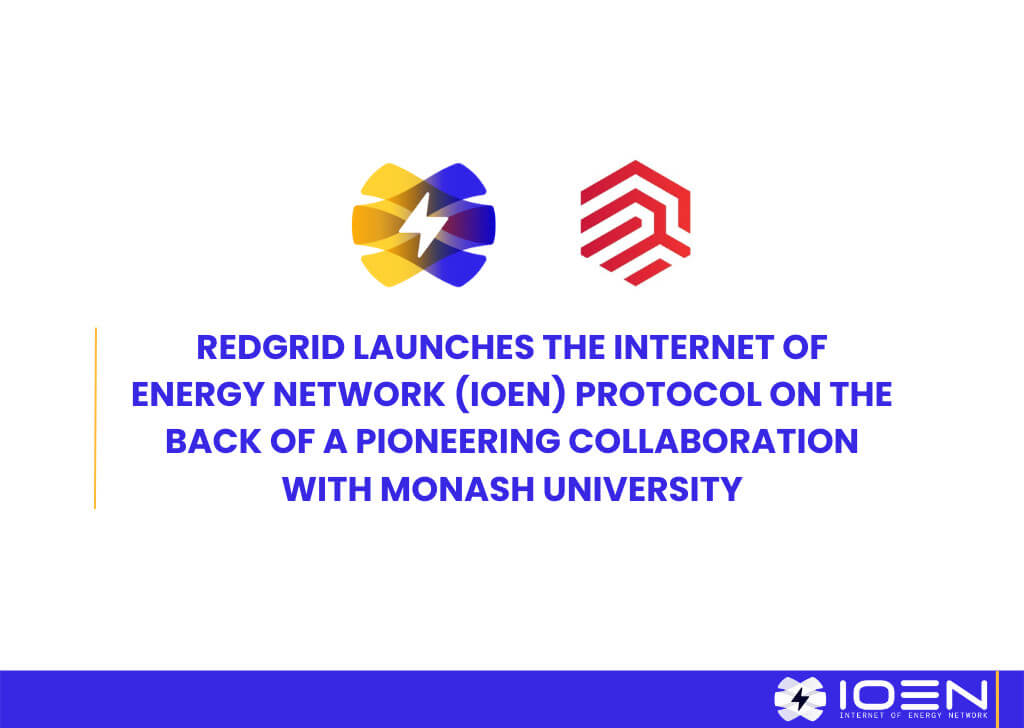 RedGrid launches the Internet of Energy Network (IOEN) Protocol on the ...