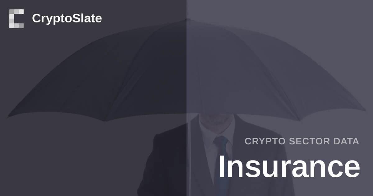 Insurance Coins, Tokens, Cryptos & Assets | CryptoSlate