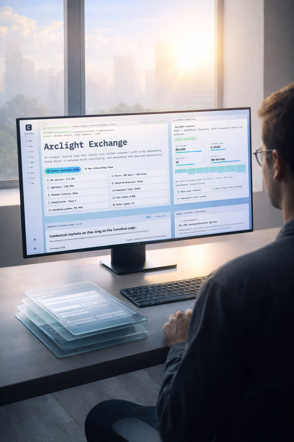 Exchange Dashboard Presentation | CryptoSlate
