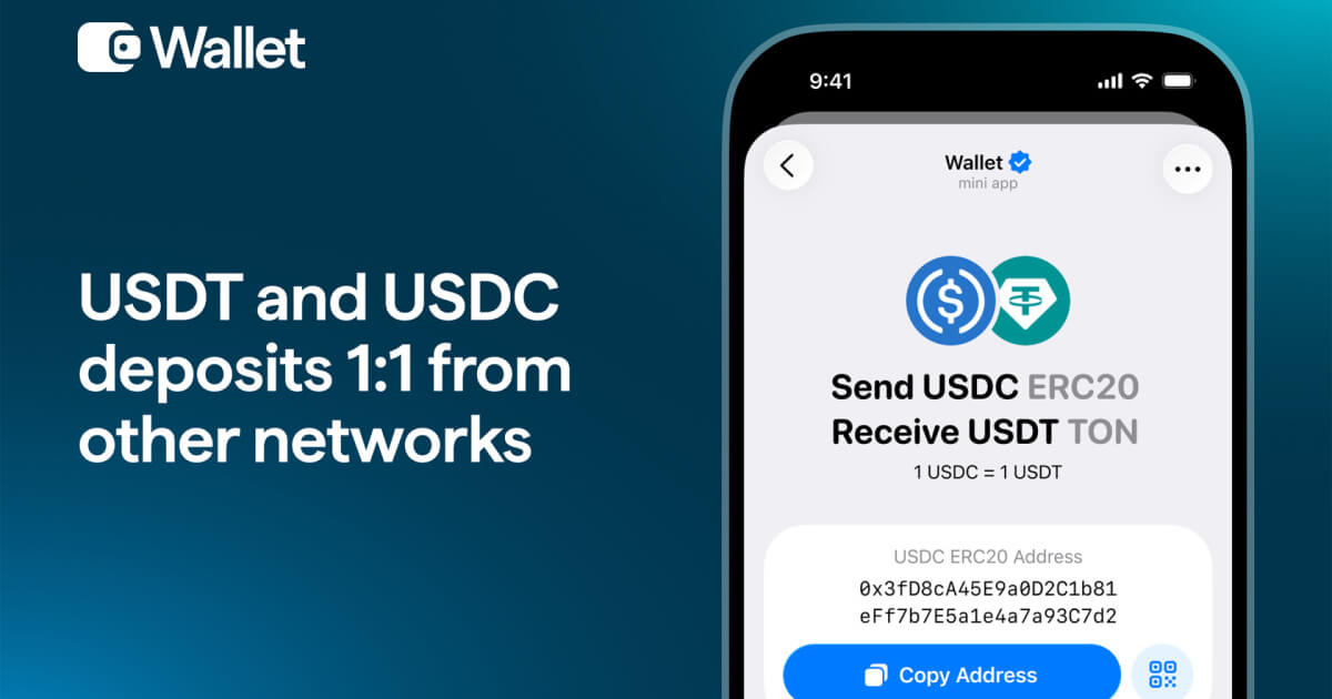 Wallet in Telegram Launches Cross Chain Deposits in Self Custodial TON ...