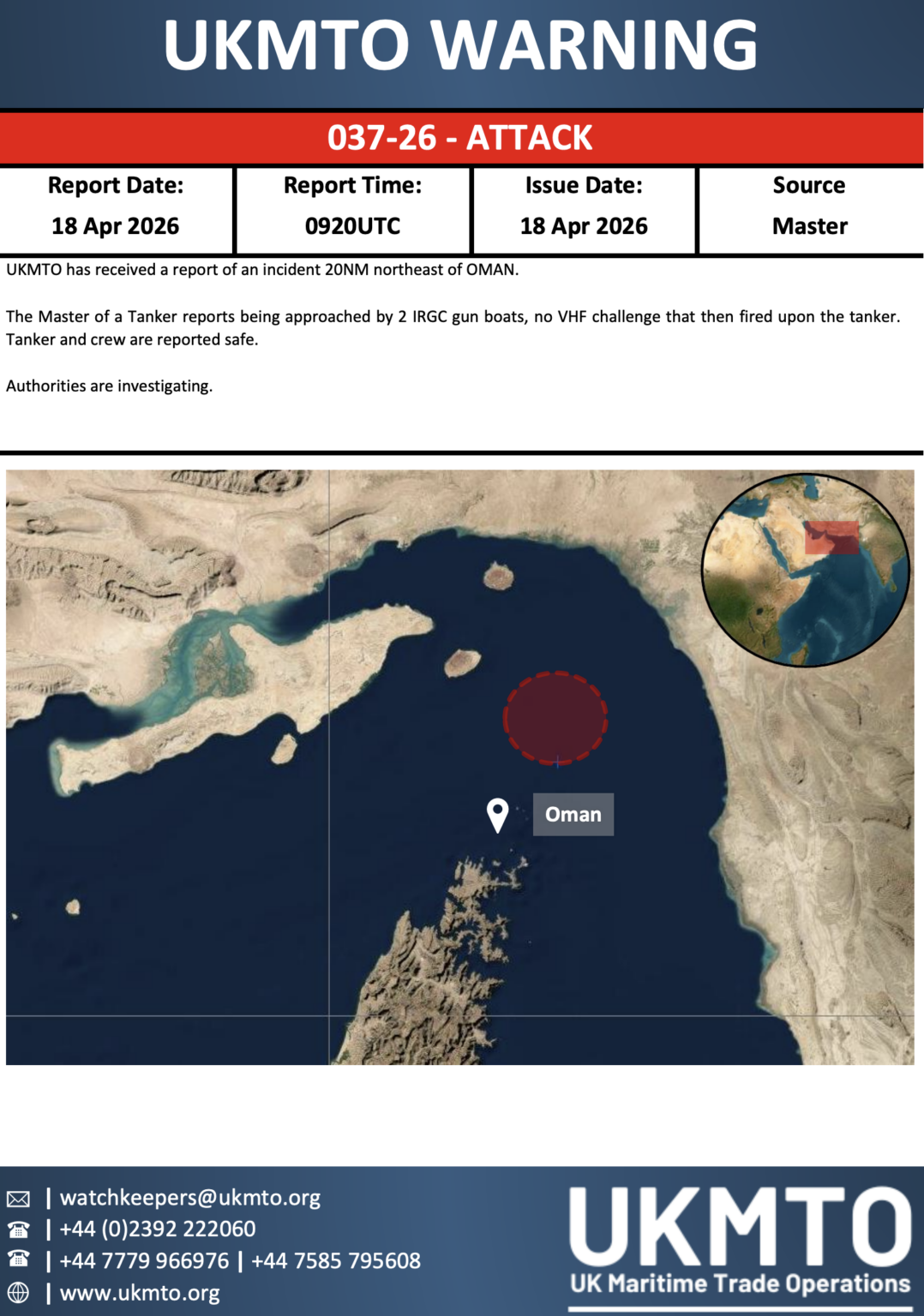 Oil tanker attacked after falling for crypto scam granting fake Strait ...
