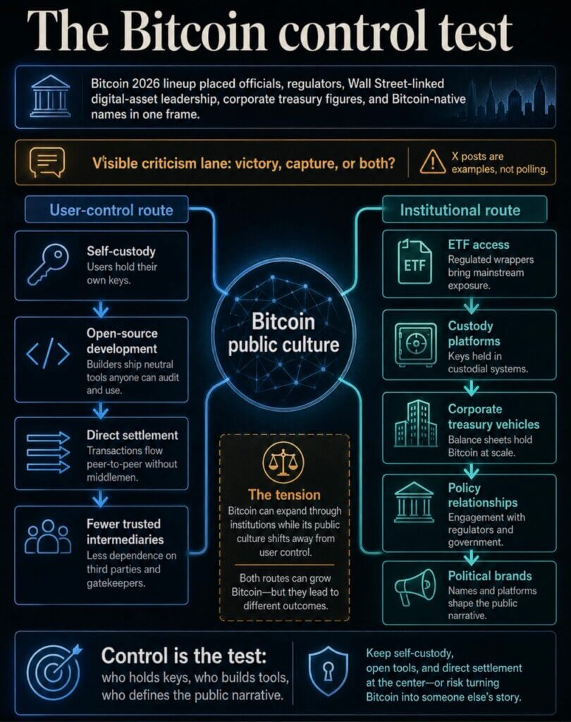 Bitcoin 2026 puts FBI on stage as adoption collides with self-custody ...