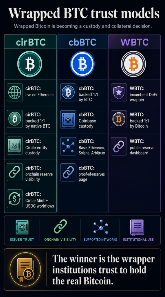 Circle wants wrapped Bitcoin to look bank grade before institutions ...